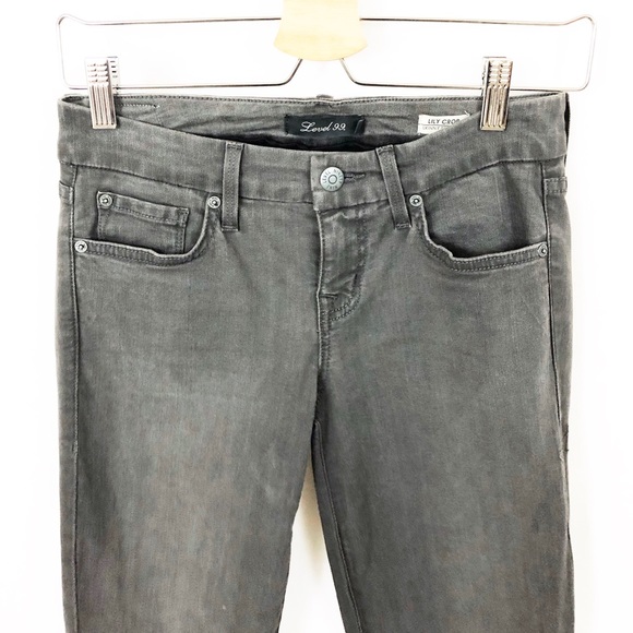 Level 99 | Jeans | Level 99 Brand Skinny Jeans In Gray Euc | Poshmark